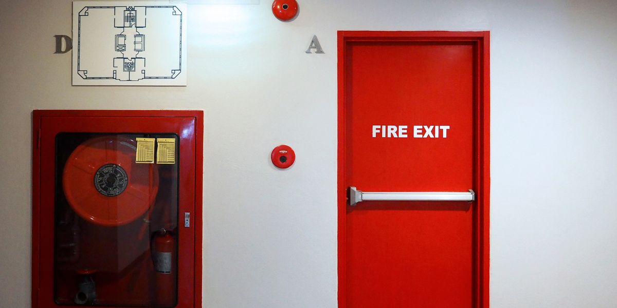 Don't prop open fire doors on your jobsite | J. J. Keller® Compliance ...