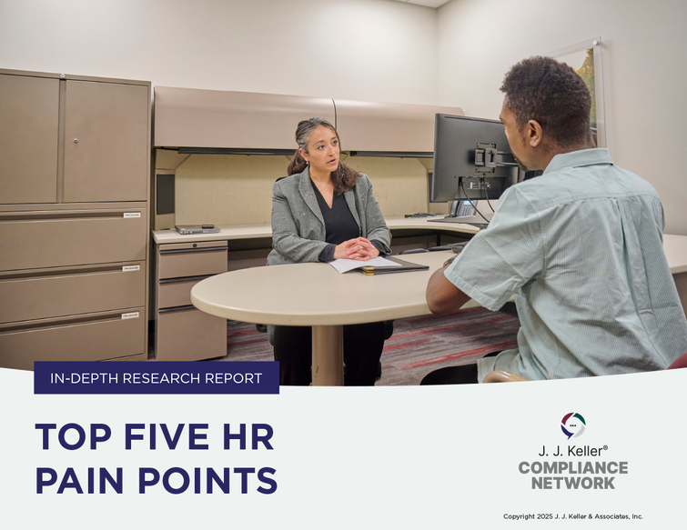 Top 5 HR Pain Points Report | J. J. Keller Compliance Network