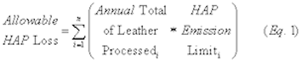 Federal & State Regulations | §63.5340 How do I determine the allowable ...